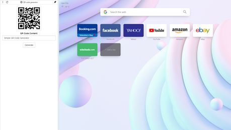 QR Code Generator extension - Opera add-ons