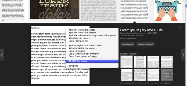 Extensão OCR Web - Complementos do Opera