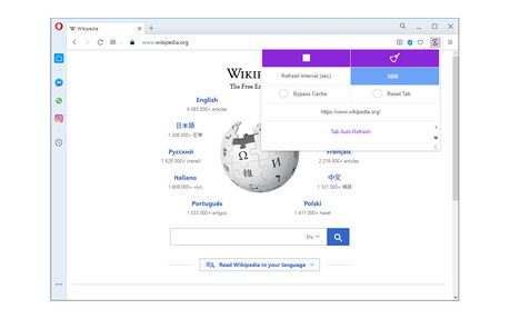 Tab Auto Refresh extension - Opera add-ons