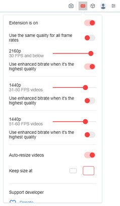 YouTube Auto HD + FPS extension - Opera add-ons