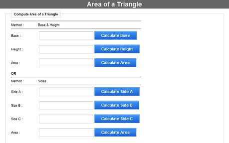 Area of a Triangle extension - Opera add-ons