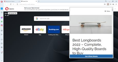 Longboards - Guide extension - Opera add-ons