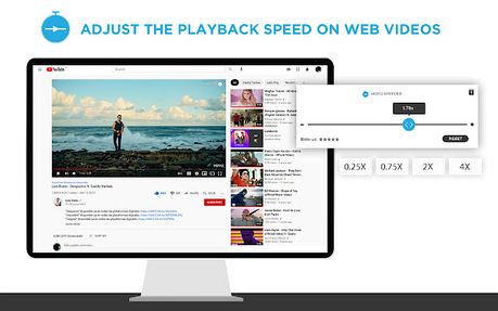 Video Speed Controller eklentisi - Opera eklentileri