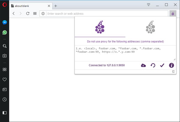 Onion Browser Button-Erweiterung - Opera Add-ons