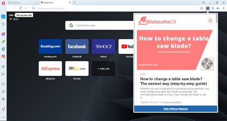 All About Tools extension - Opera add-ons