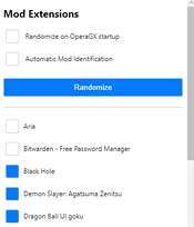 Mod randomizer extension - Opera add-ons