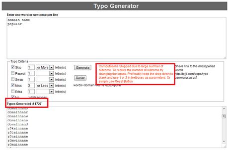 Typo Generator extension - Opera add-ons