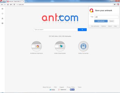 Ant.com Antmarks Extension extension - Opera add-ons