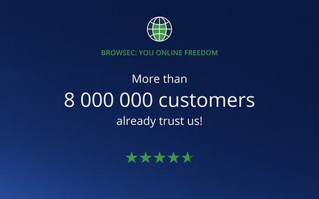 Browsec extension - Opera add-ons