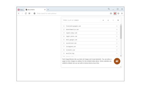 Fast Image Blocker extension - Opera add-ons