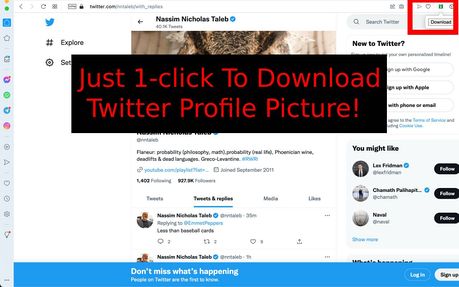 Twitter Profile Picture Downloader extension - Opera add-ons