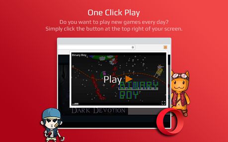 Free Games extension - Opera add-ons