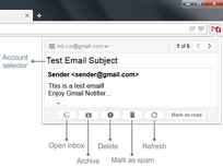 Gmail Notifier extension - Opera add-ons
