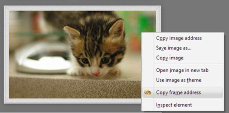 Copy Frame Address Extension Opera Add Ons