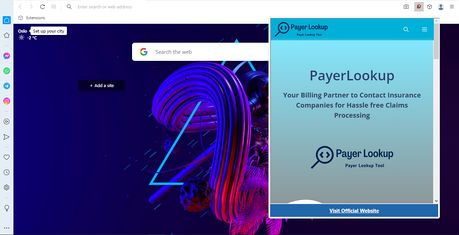 Extensão Payer Lookup - Complementos do Opera