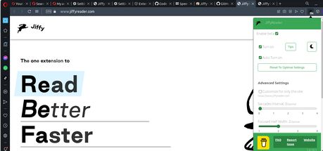 Jiffy Reader扩展 - Opera 插件