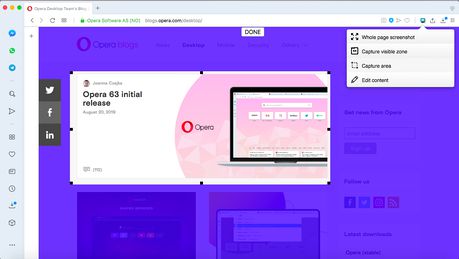 Screenshot Web Element extension - Opera add-ons
