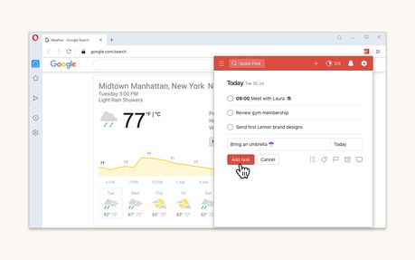 Todoist for Opera extension - Opera add-ons
