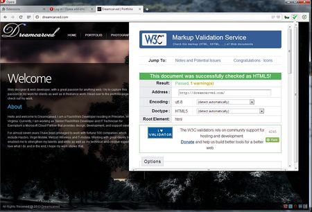 W3C Markup Validation Service extension - Opera add-ons
