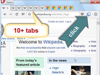 Extensión Group Your Tabs - Complementos de Opera