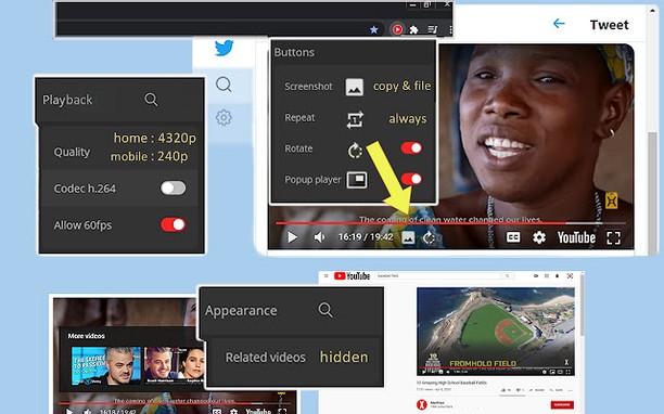 'Improve YouTube!' (Video & YouTube Tools) extension - Opera add-ons