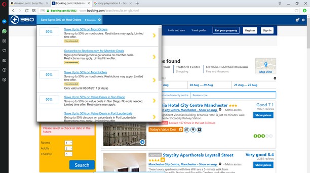 360 Internet Protection extension - Opera add-ons