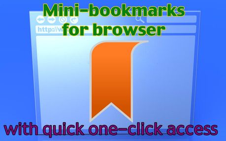 Mini bookmarks for browser with quick access extension - Opera add-ons