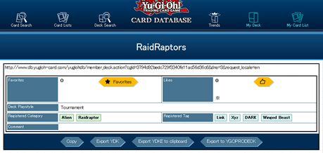 Deck transfer for Yu-Gi-Oh! Master Duel and Neuron extension - Opera add-ons