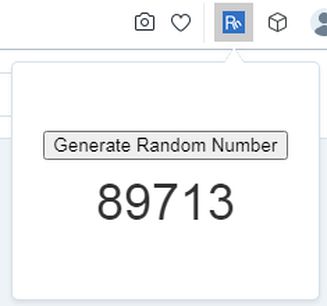 Random Number Generator extension - Opera add-ons