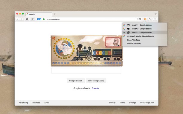 Undo Closed Tabs Button extension - Opera add-ons