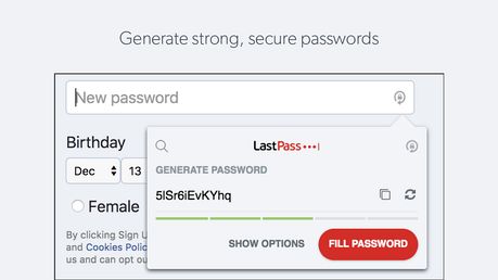 LastPass extension - Opera add-ons