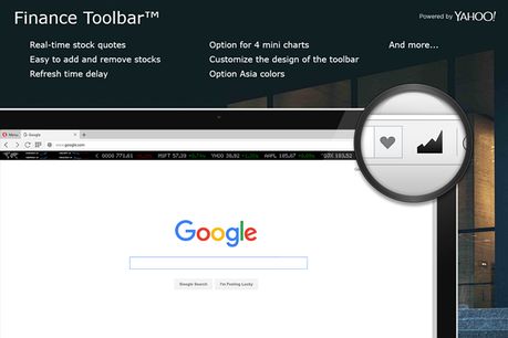 Finance Toolbar extension - Opera add-ons