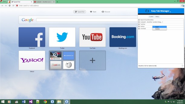 Easy Tab Manager extension - Opera add-ons