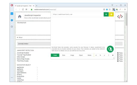 NoScript Suite Lite extension - Opera add-ons