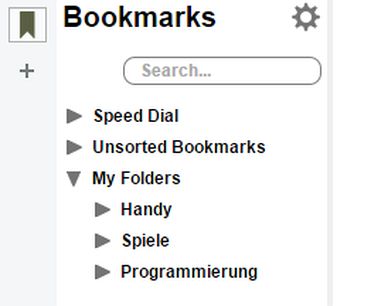 Simple Bookmark Sidebar extension - Opera add-ons