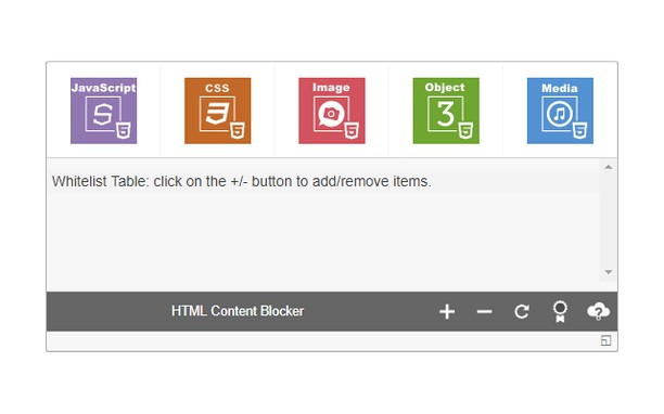 HTML Content Blocker extension - Opera add-ons