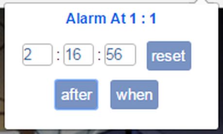 AlarmMe extension - Opera add-ons