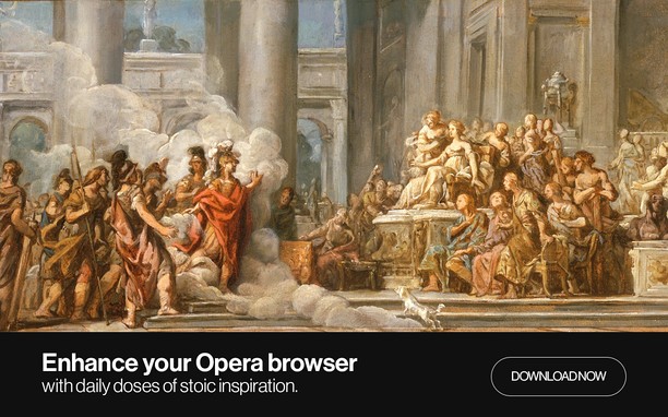 Stoic Quotes extension - Opera add-ons