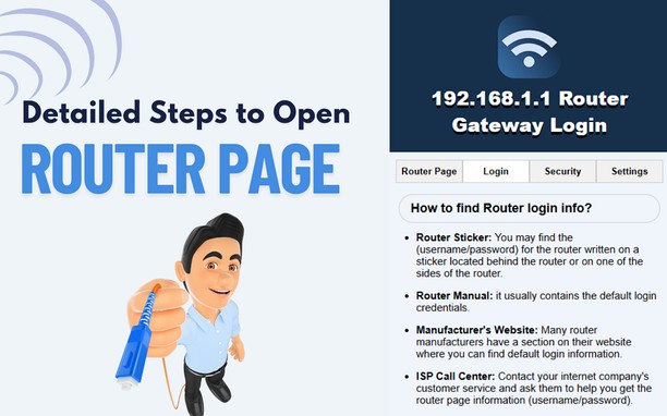 192.168.1.1 Router Gateway Login extension - Opera add-ons