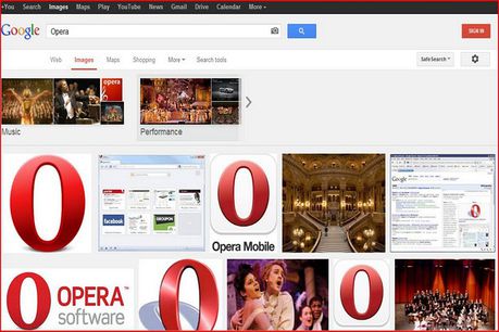 Search image extension - Opera add-ons