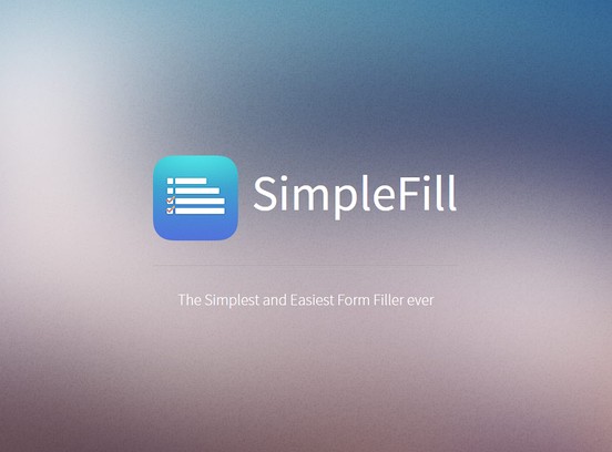 SimpleFill extension - Opera add-ons