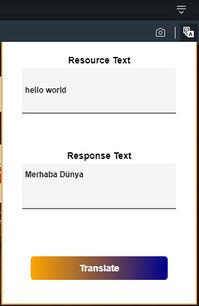 Text Translate extension - Opera add-ons