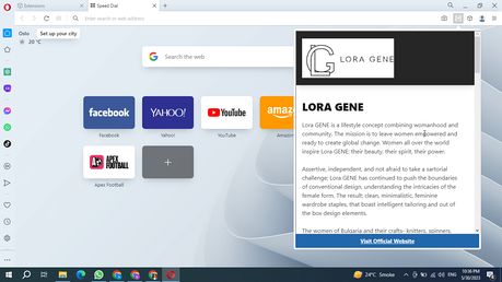 Extensão LORA GENE - Complementos do Opera
