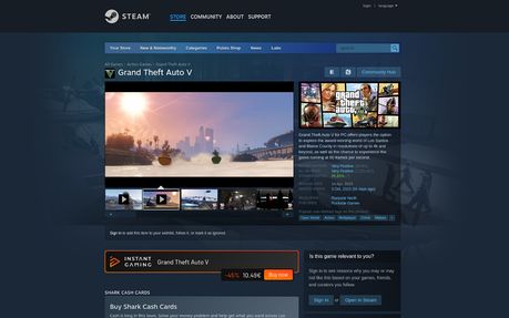 Extension Instant Gaming - Add-ons Opera
