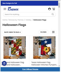 Halloween Flags extension - Opera add-ons