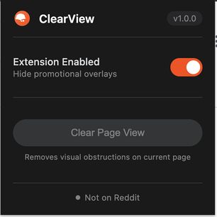 ClearView for Reddit extension - Opera add-ons
