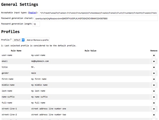 AutoFill Forms extension - Opera add-ons