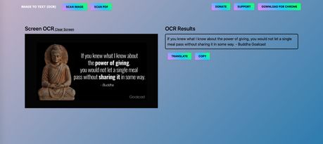 Image to Text (OCR) extension - Opera add-ons