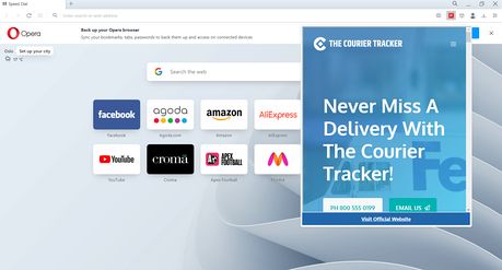 The Courier Tracker extension - Opera add-ons