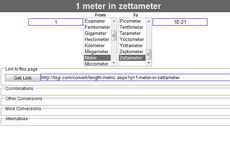 Metric Length Converter extension - Opera add-ons